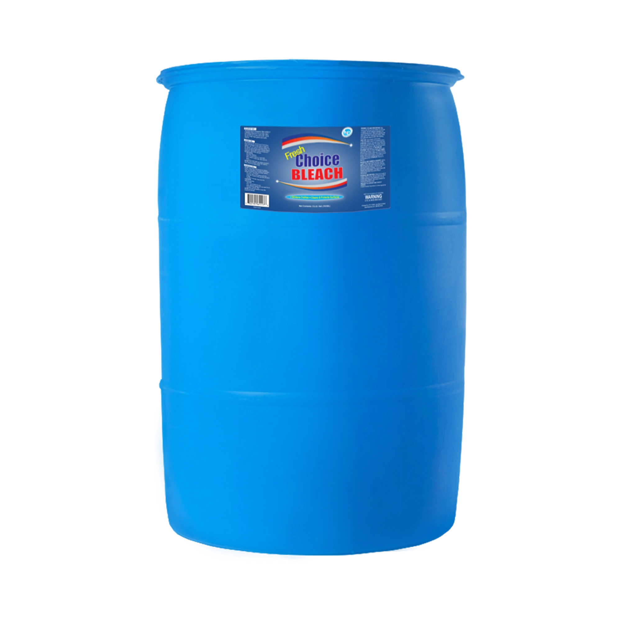 Fresh Choice - 3% Household Bleach - 55 Gallon Drum | Bulk Pallet (4 D